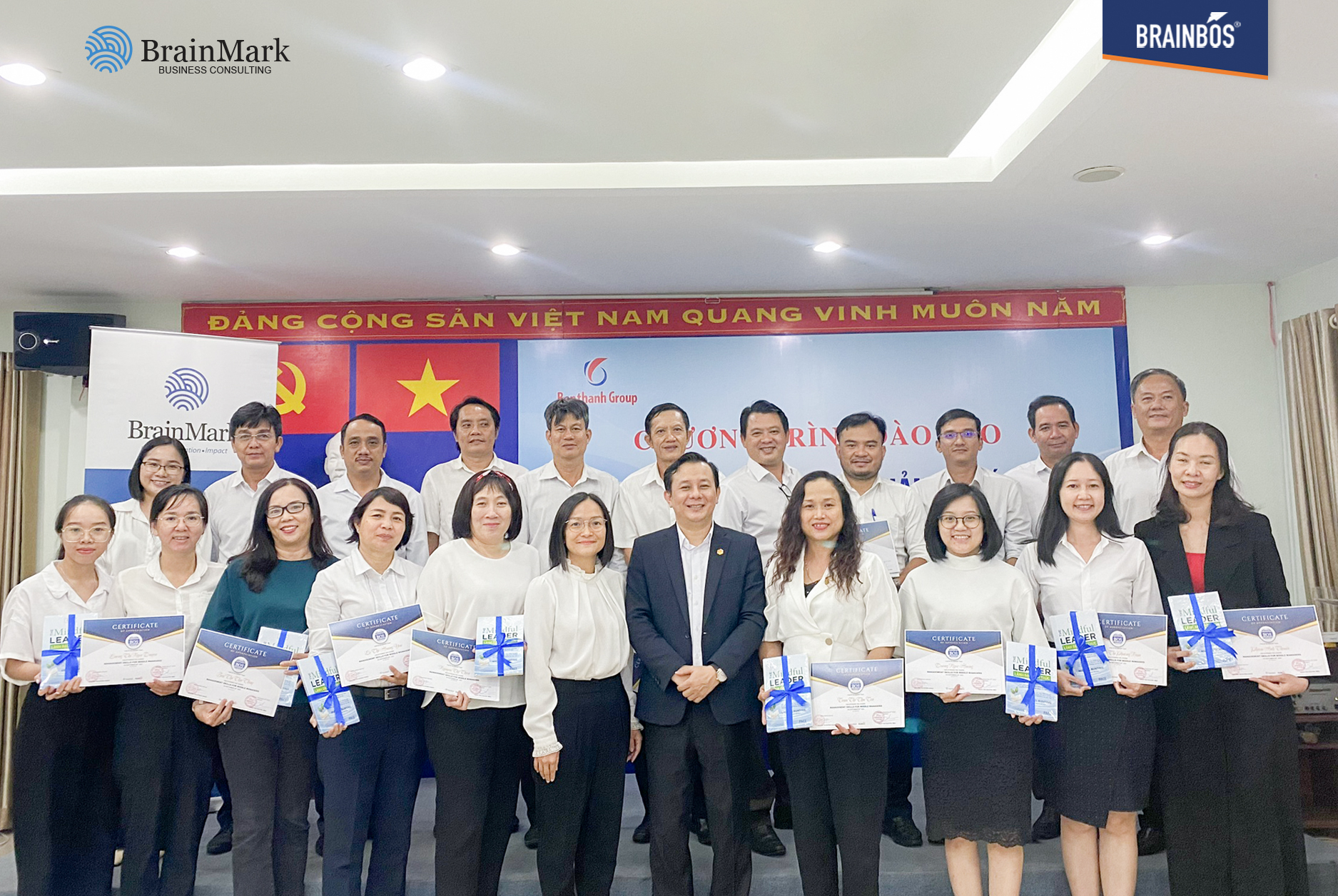 BRAINMARK VIETNAM ĐÀO TẠO KỸ NĂNG QUẢN LÝ DÀNH CHO QUẢN LÝ CẤP TRUNG CỦA TỔNG CÔNG TY BẾN THÀNH ...